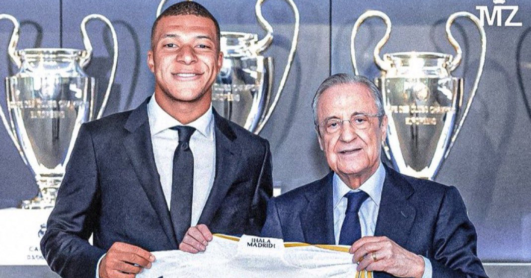 Duyên tiền định Mbappe - Real Madrid