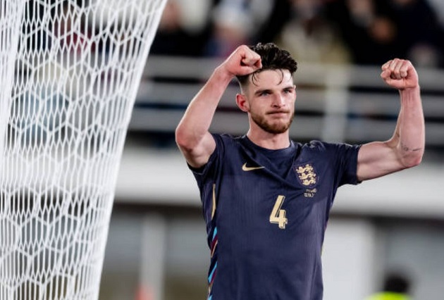 Declan Rice khiến BLĐ Arsenal hài lòng