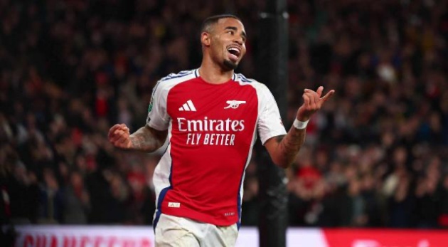 Gabriel Jesus sau cú hattrick là rời Arsenal?