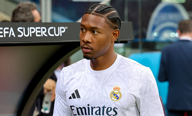 Real Madrid lạc quan về chấn thương của David Alaba